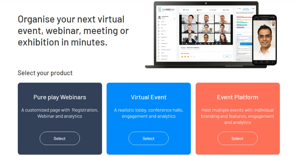 Virtual Event App | The Event App | Mumbai