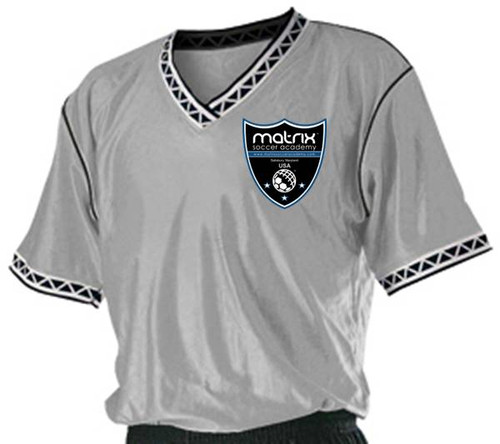 Matrix Alleson Soccer Jersey - Silver | matrix-soccer