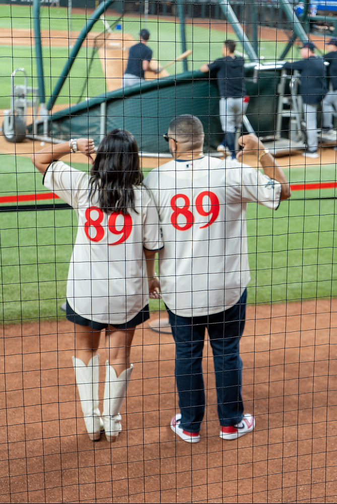 We Threw The First Pitch!