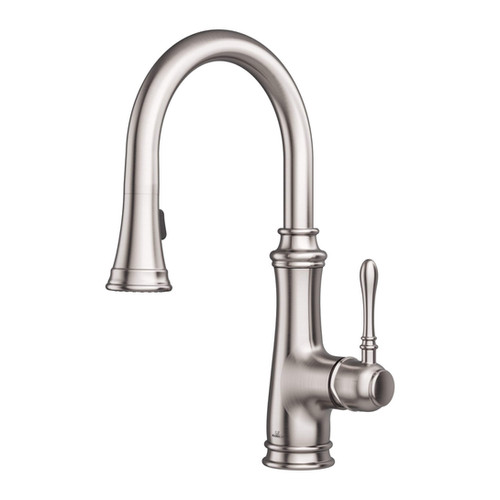 A-726-BN Single Handle Pull-Down Kitchen Faucet | Idesign Granite
