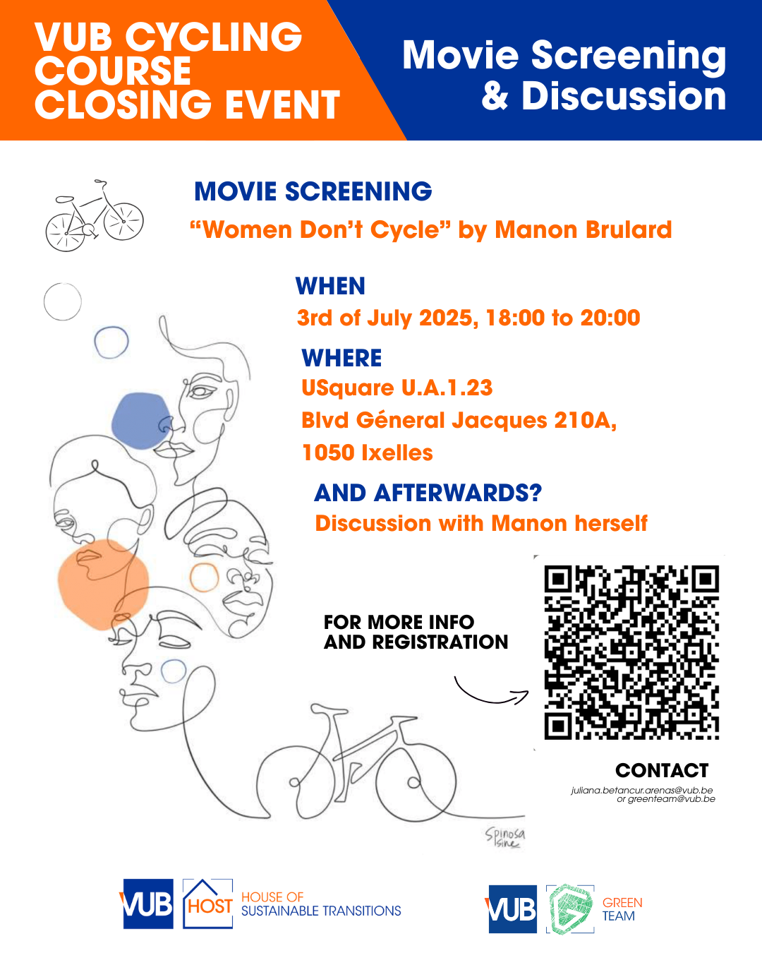Movie night "Women don't Cycle" | House of Sustainable Transitions