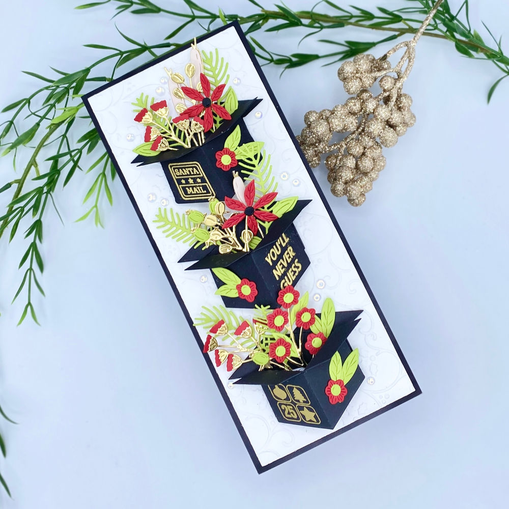 Spellbinders’ Surprise Box and Santa Paws Sentiments