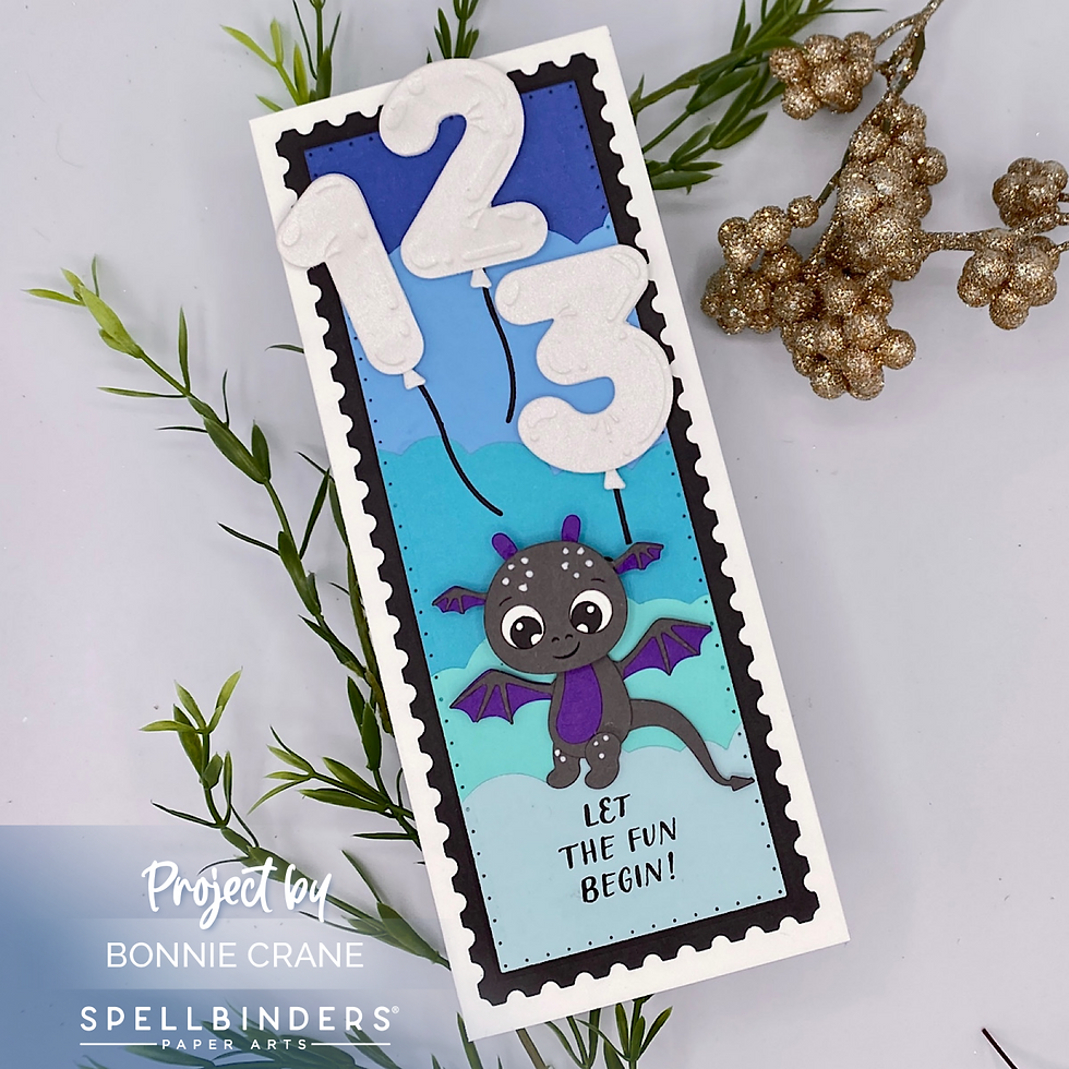 Interactive Dancin’ Birthday Dragon from Spellbinder’s Monster Birthday ...