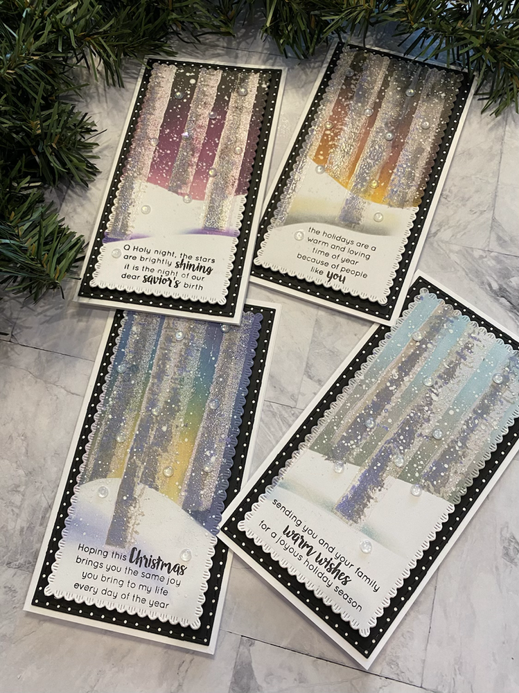 Stamp First, Ink Blend Later … an easy resist technique