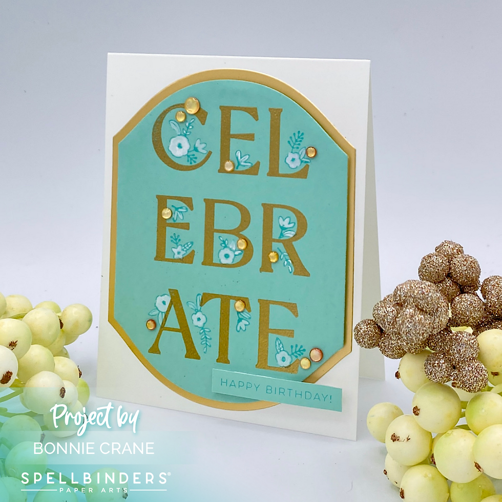 Spellbinder’s Celebrate Flowers Registration Press Plate from Yana’s ...