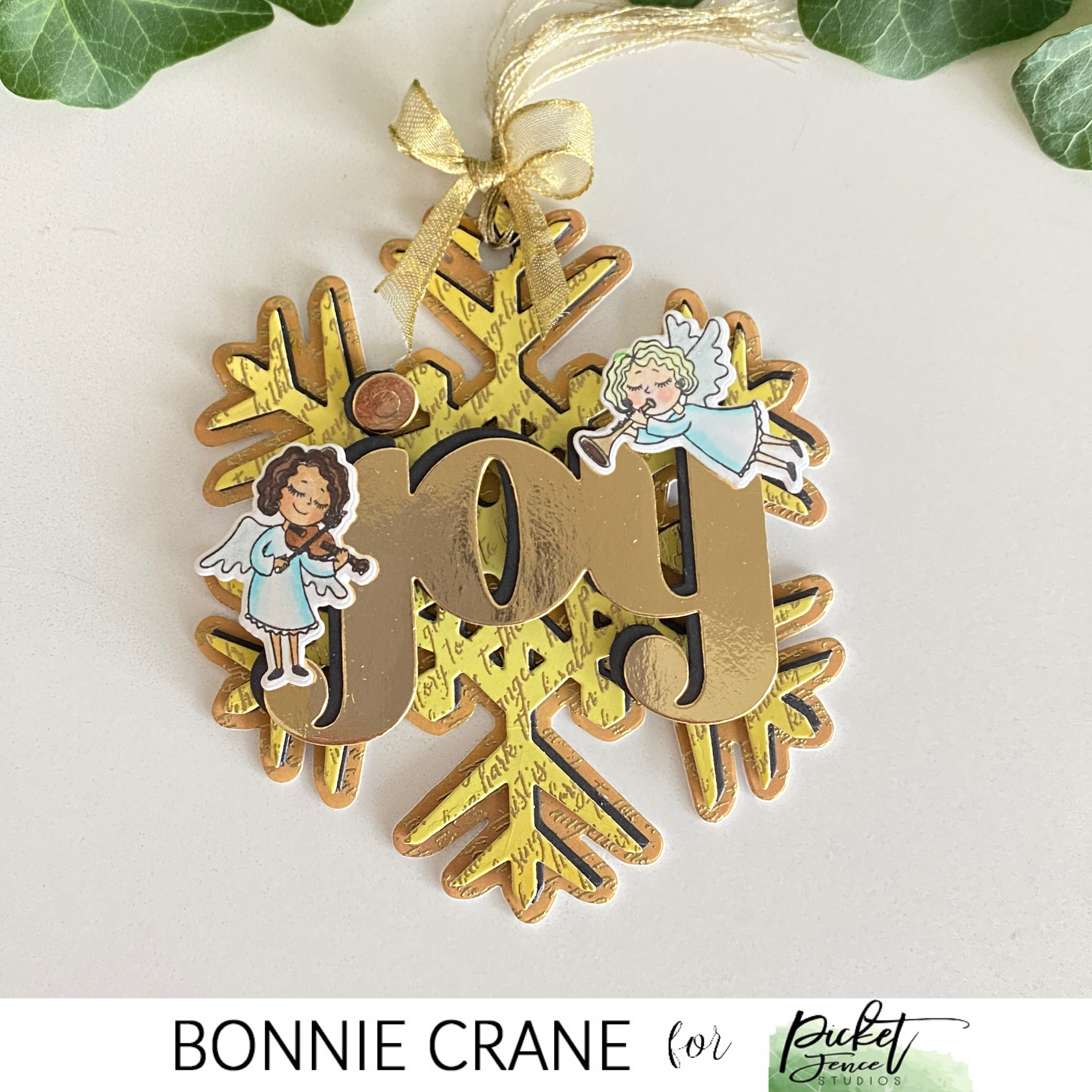 Make It Again Monday featuring Picket Fence Studios’ JOY WORD DIE