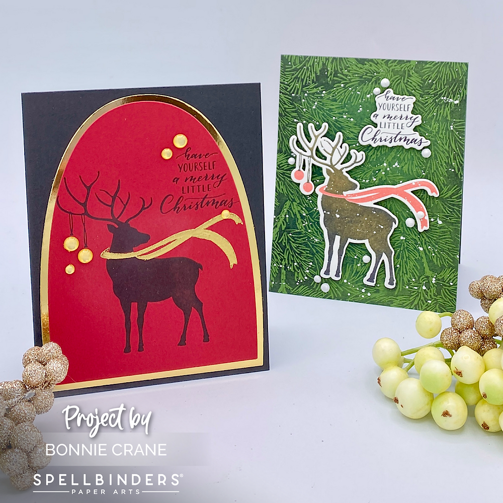 Spellbinders’ Home For The Holidays featuring DASHING REINDEER ...