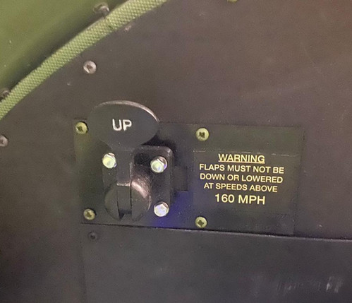 SFS Flaps Lever | Spitfire Flight Sim