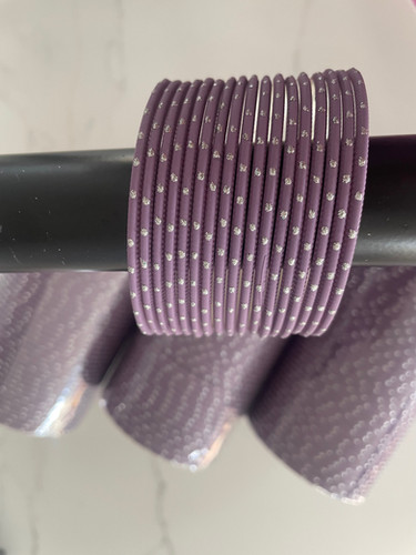 Purple Bangles (4 Dozen in a pack) | Inayat By AV