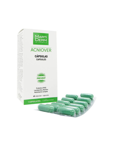 Md Acniover Capsulas 60 capsulas | Farmacias Dermocutánea