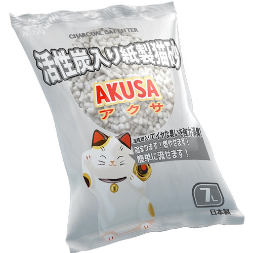 AKUSA 活性碳紙砂 7L | PETAMO ぺタモ