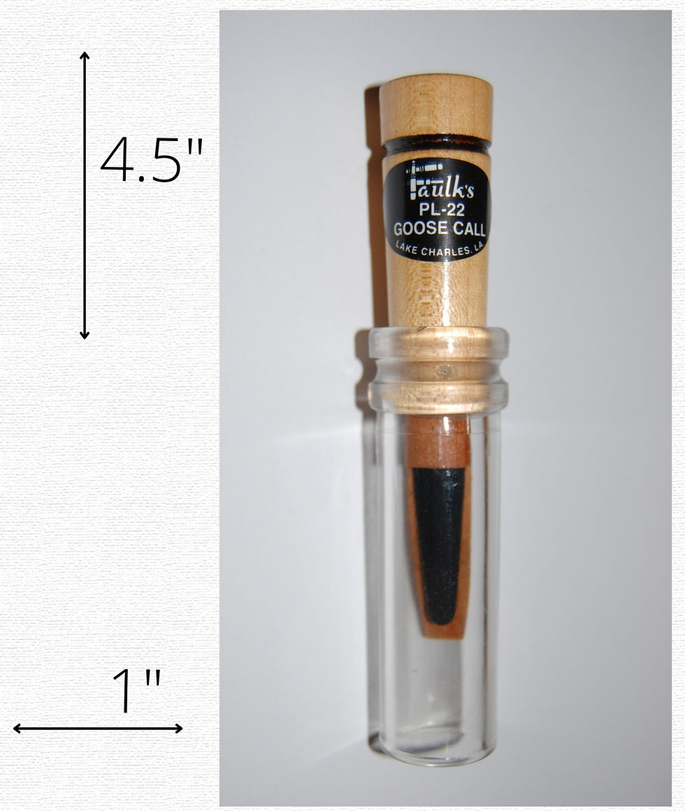 Goose Calls | Faulk's Game Call Co, INC | Lake Charles