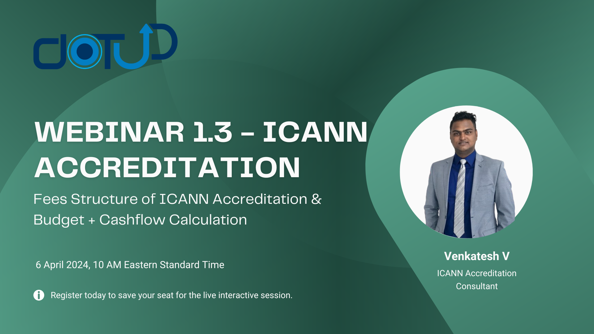 Webinar 1.3 - Fees Structure of ICANN Accreditation & Budget + Cashflow ...