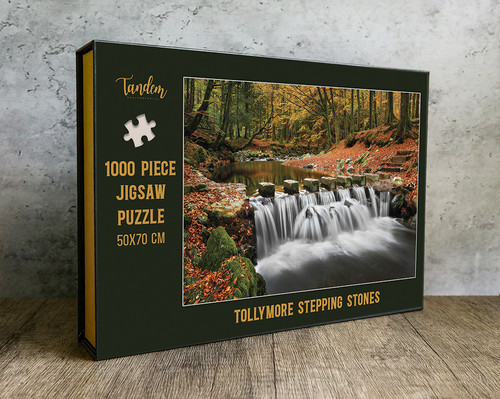 Tollymore Stepping Stones, 1000-piece Jigsaw Puzzle | Tandem PhotographyNI