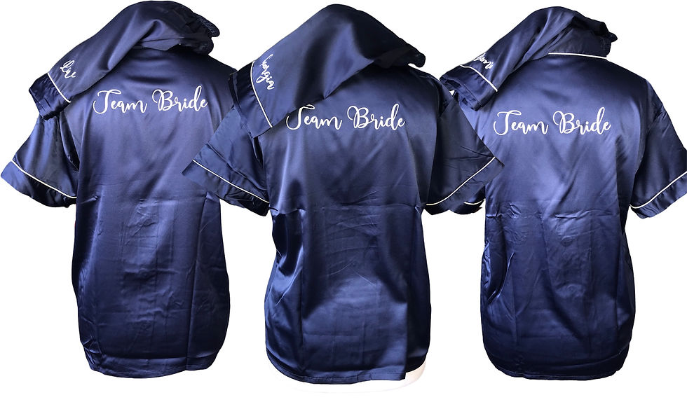 Bride squad pjs store