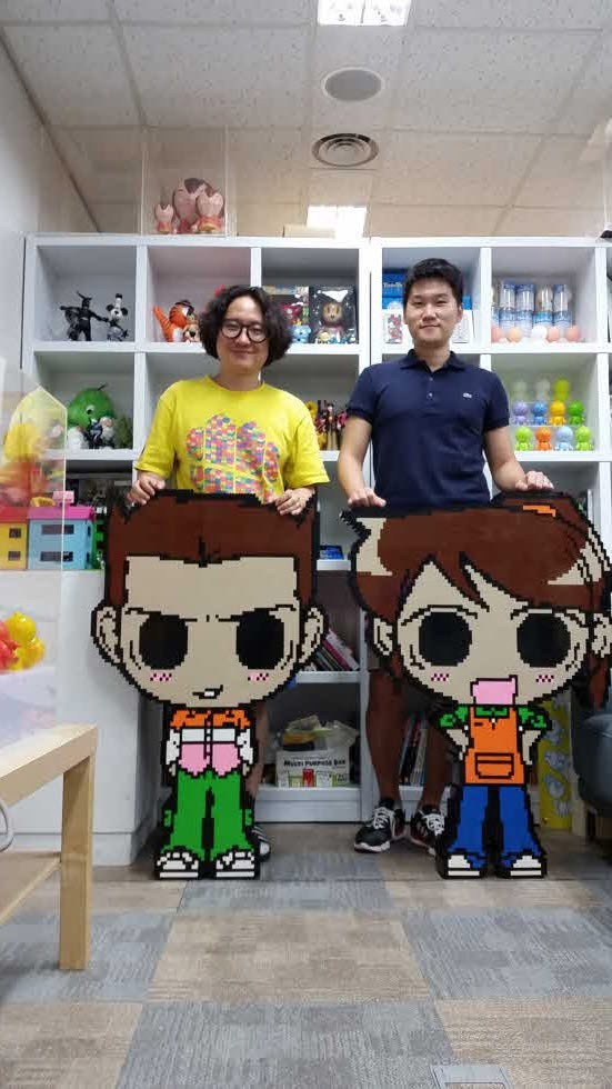 2014 Bicof 와라! 브릭 블록체험존