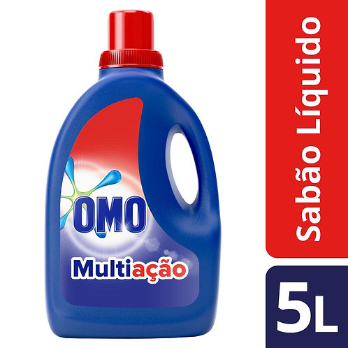 Lava Roupas Líquido OMO Multiação Poder Acelerador 5 Litros | Mercafácil