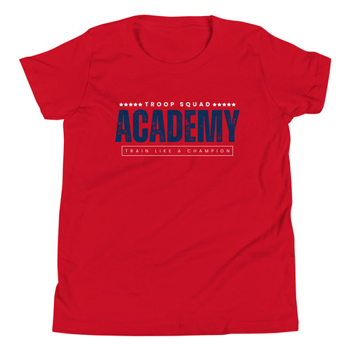 TROOP SQUAD RED Youth Short Sleeve T-Shirt | ACA