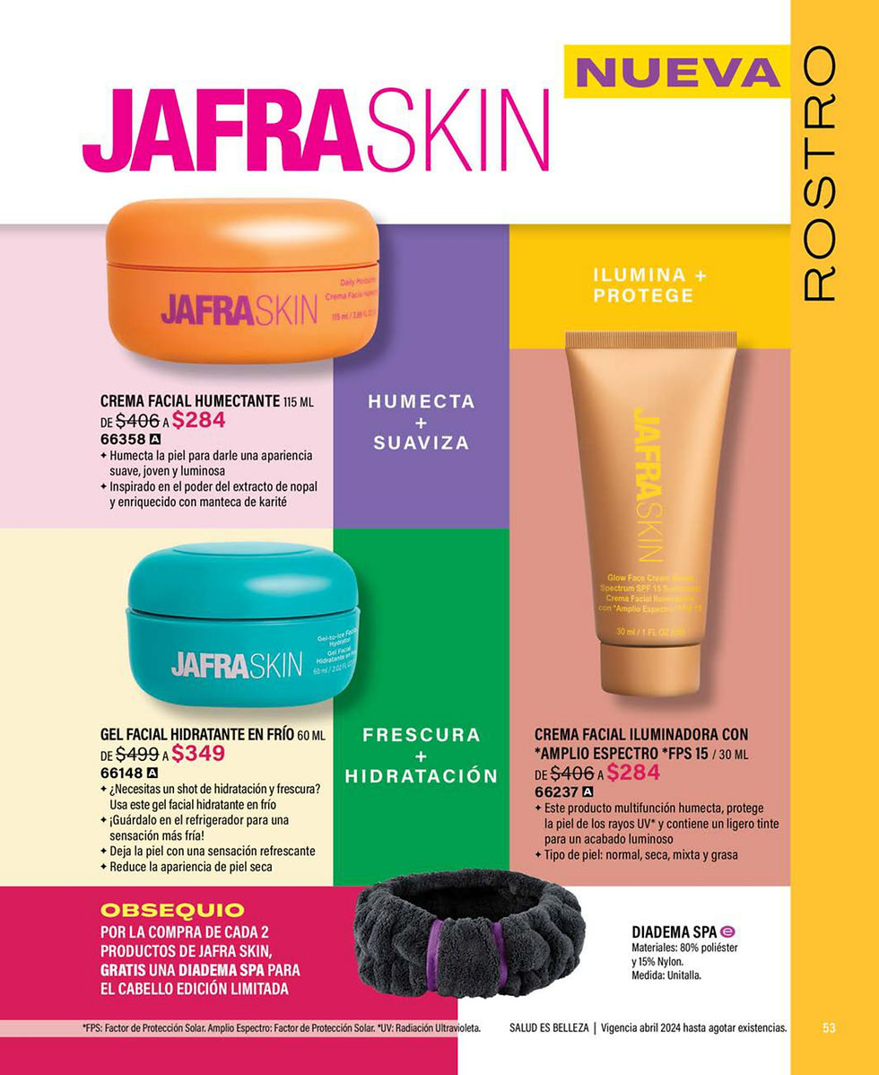 Promociones Productos Jafra| Ventas por catalogo| Venta Jafra