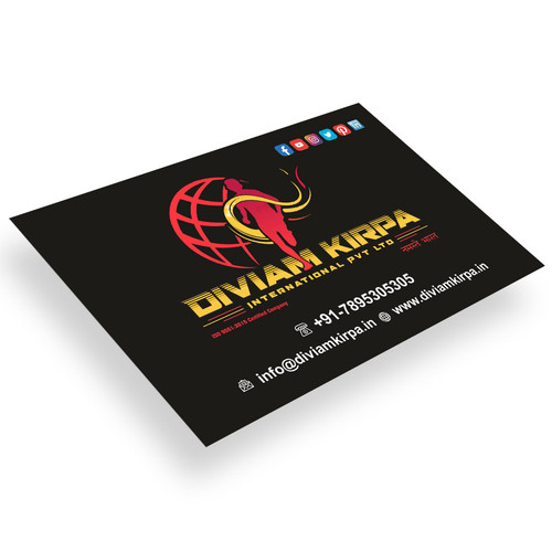 Non tearable business cards - Single Side Quality Printing
