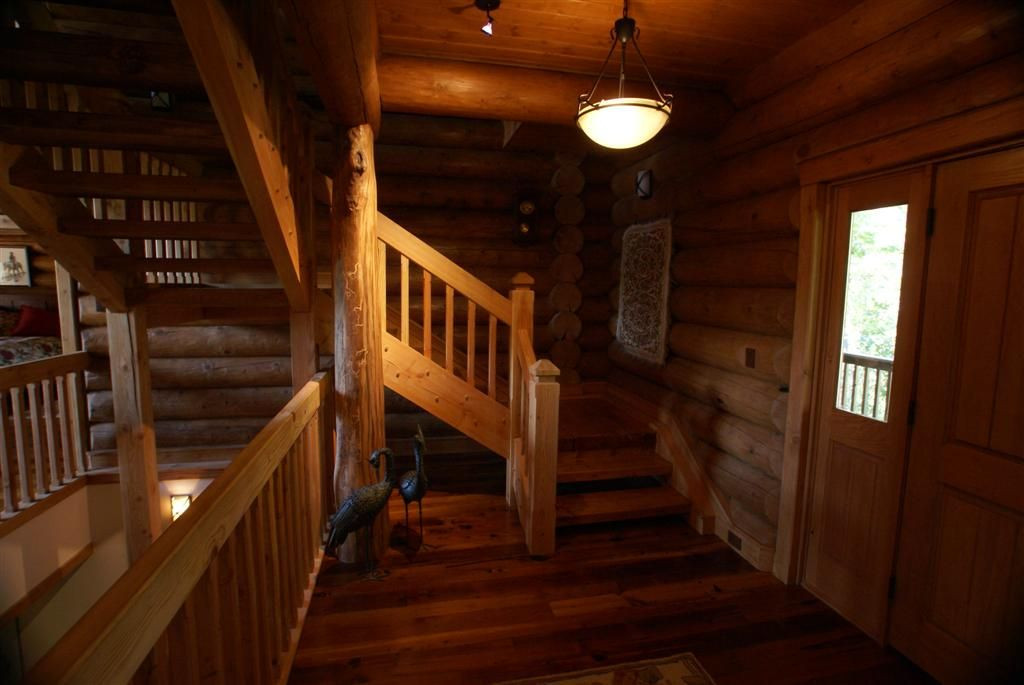 Guild Log and Timber | Texas | Log Home Restoration | Log home Stain