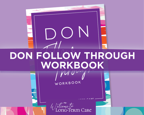 DON FOLLOW THROUGH WORKBOOK | DON Training Program