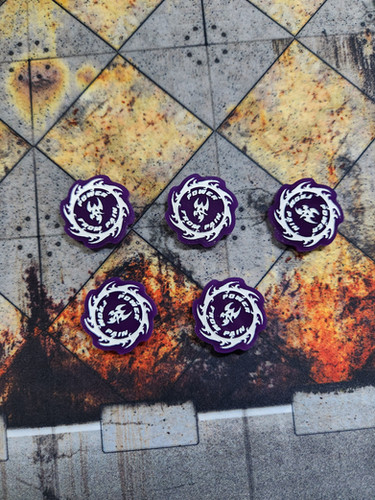 Power From Pain Dark Space Elves Tokens used for Warhammer40K ...