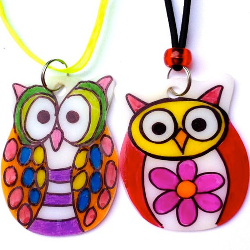 Plastic Shrink Art | skyblue-art-studio