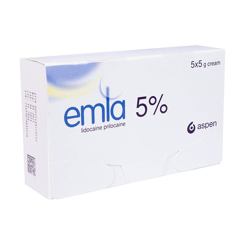 Emla 5% Cream 5g Tube X 5 + 10dressings | Al Nada Pharmacy