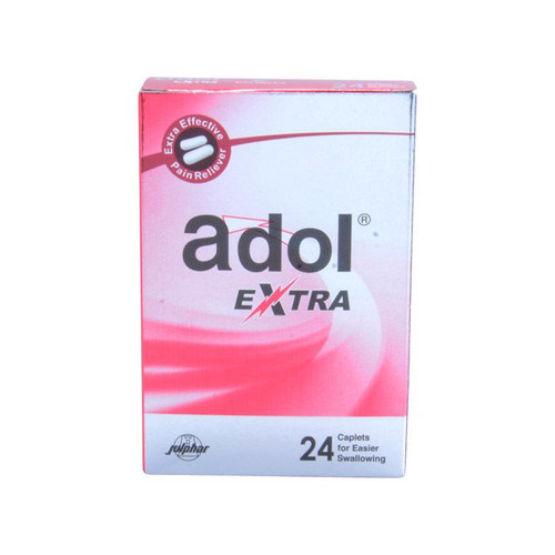 Adol Extra Caplets 24's | Al Nada Pharmacy