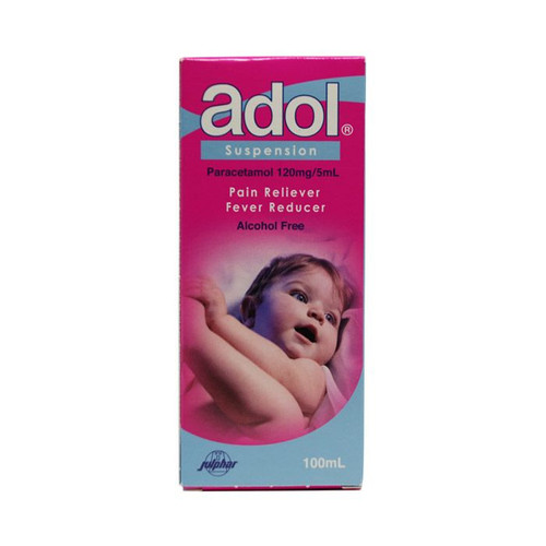Adol 120mg/5ml Suspension 100 ml Bottle | Al Nada Pharmacy