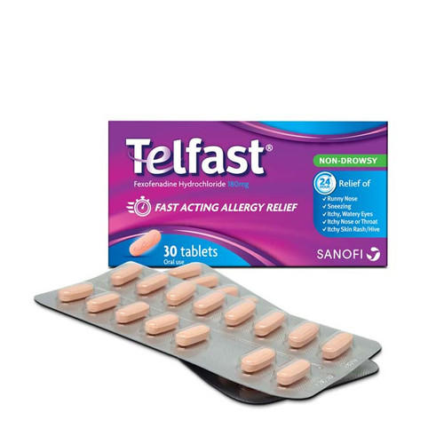 Telfast 180 mg Tablets 30's | Al Nada Pharmacy