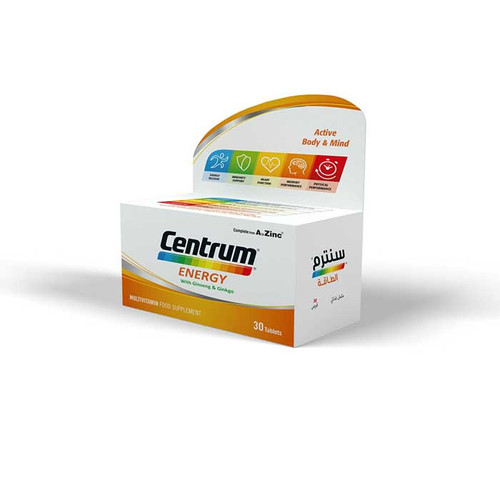 Centrum Energy Tablet 30's | Al Nada Pharmacy