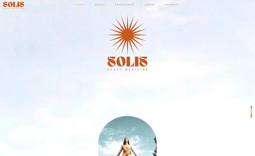 'Solis' Wix Template Design | starlingmemory