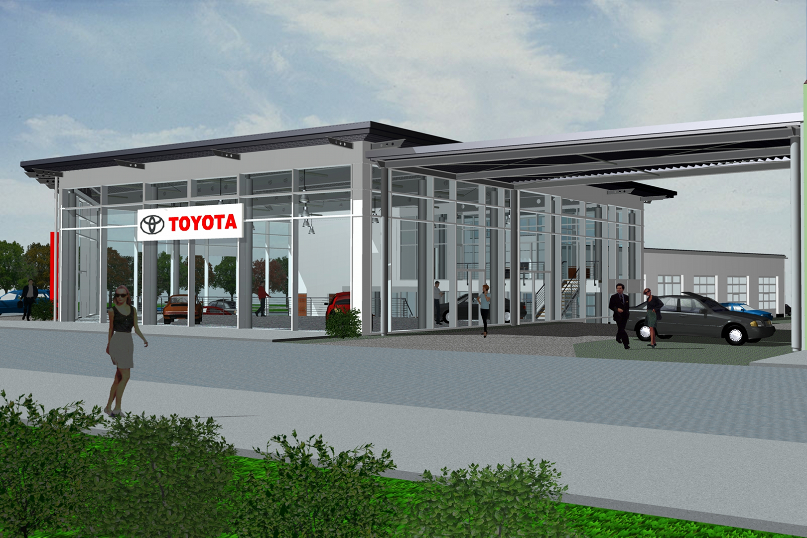 Autohaus Toyota Kamenz | Architekten AFM