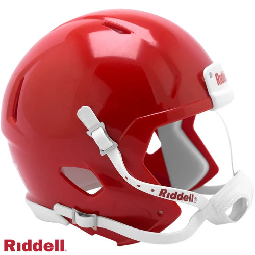 Riddell Speed Scarlet Red Blank Mini Football Helmet Shells | Gridiron ...