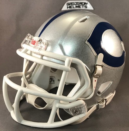 CarlsBad Cavemen HS 2014 (NM) tapered stripe Riddell Speed mini helmet ...