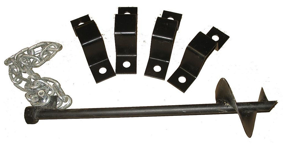 Picnic Table Anchors and Mounting Brackets | WhiteshellMetalWorks