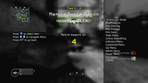 COD: MW | Mod Menu (XBOX 360) | xbljokomodz