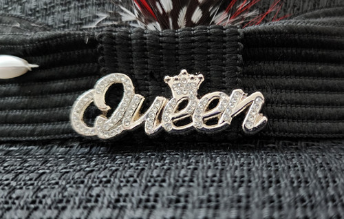 Queen bling lapel Pin | frankshats