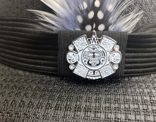 Aztec White lapel Pin | frankshats