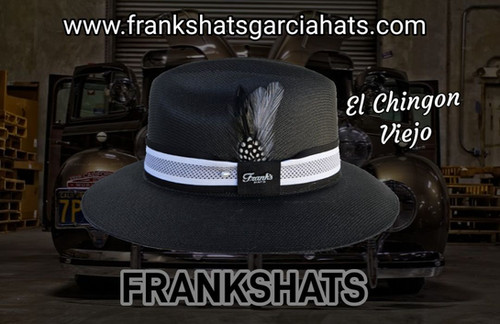 EL Chingon Black w/ Stripe Rad band | frankshats