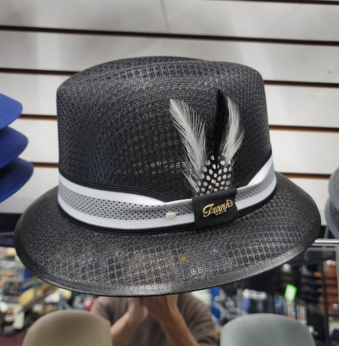 Traditional Black Tri color band | frankshats