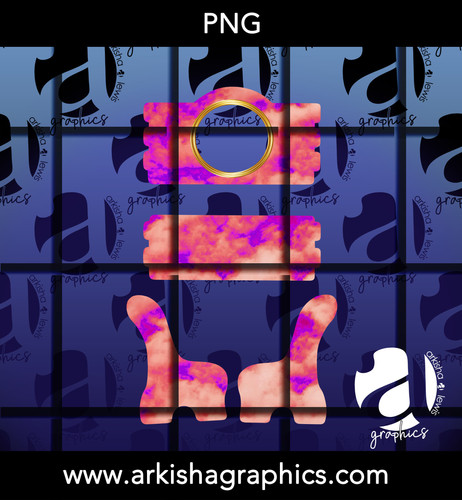 SMB 1 Frame Two-Tone Template | ArkishaLewisGraphics