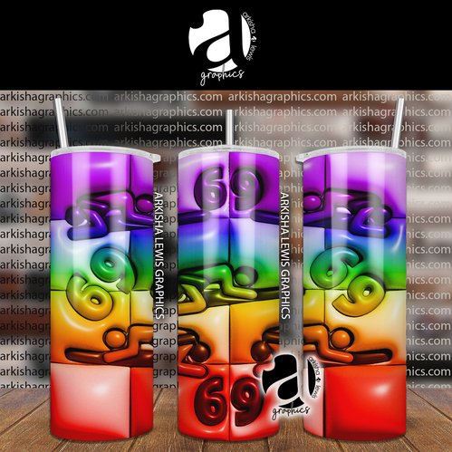 Rainbow 69 | ArkishaLewisGraphics