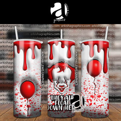 They All Float | ArkishaLewisGraphics