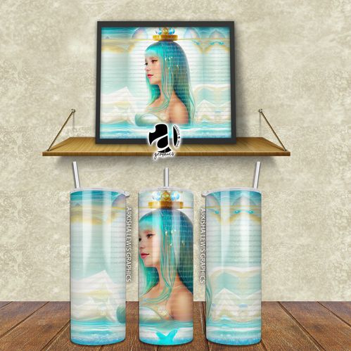 Ice Mermaid | ArkishaLewisGraphics