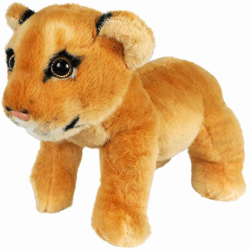 8" Stuffed Jungle Animal - Standing Lioness | Anico Products