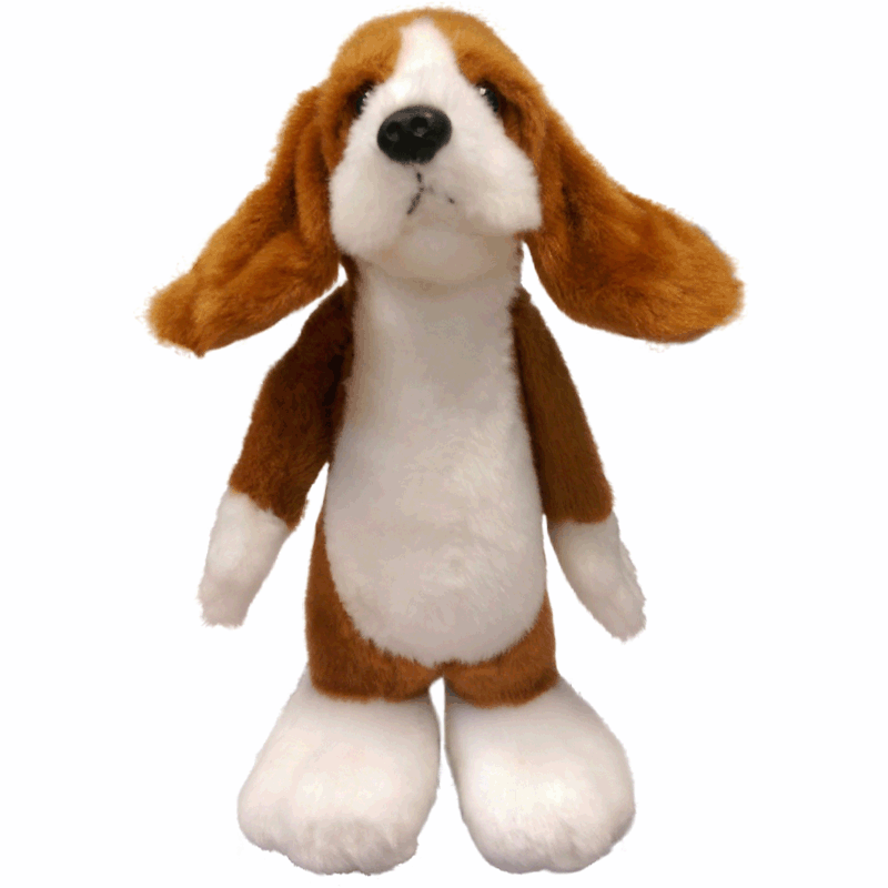 10" Stuffed Long Body Animal - Beagle | Anico Products