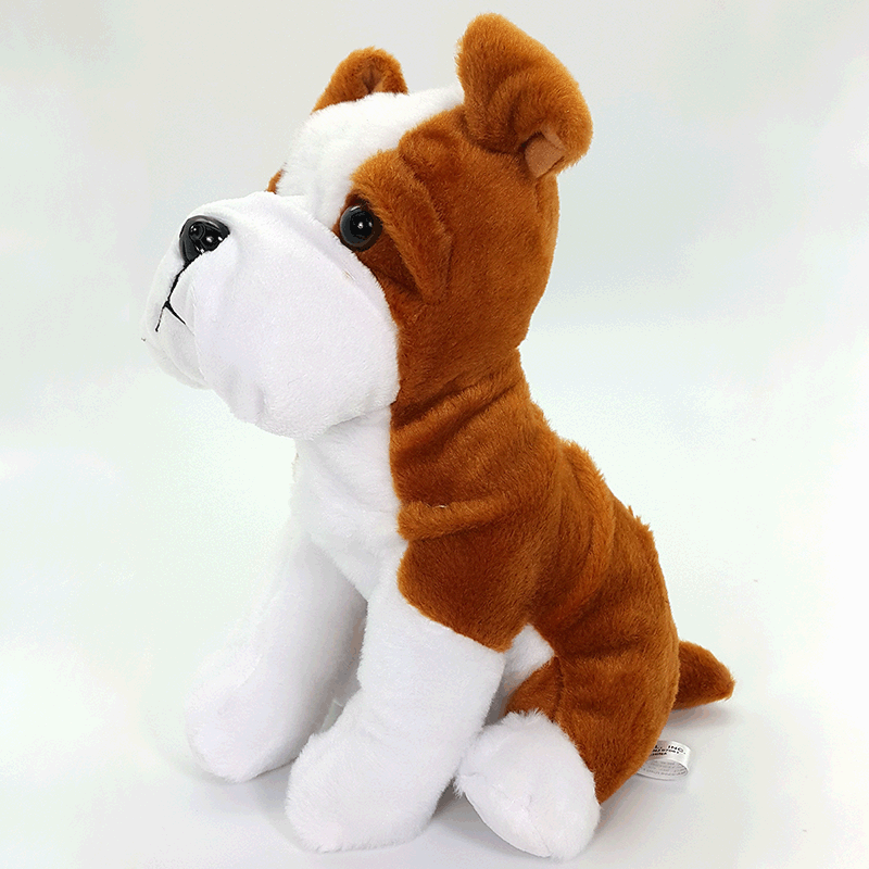 8" Sitting Dog Beanie - Bulldog | Anico Products